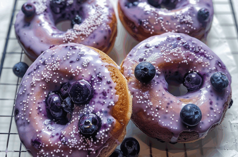 Amazing Baked Blueberry Donuts for Delicious Mornings