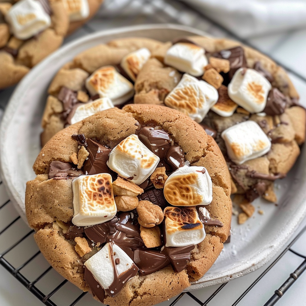 Easy S'mores Cookies Recipe: Perfect Treat for Kids! - Easy S'mores ...