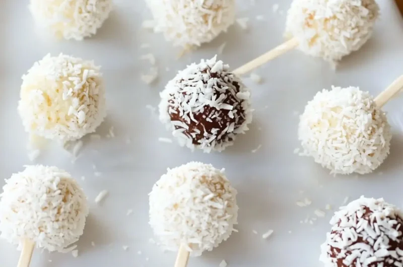 Delicious Coconut Cake Pops: Easy Step-by-Step Recipe Guide