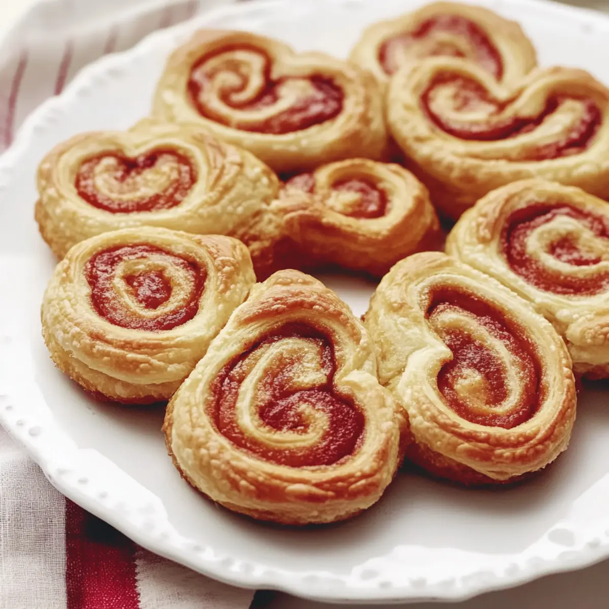 Delicious Chicken Stuffed Crescent Hearts for a Sweet Treat