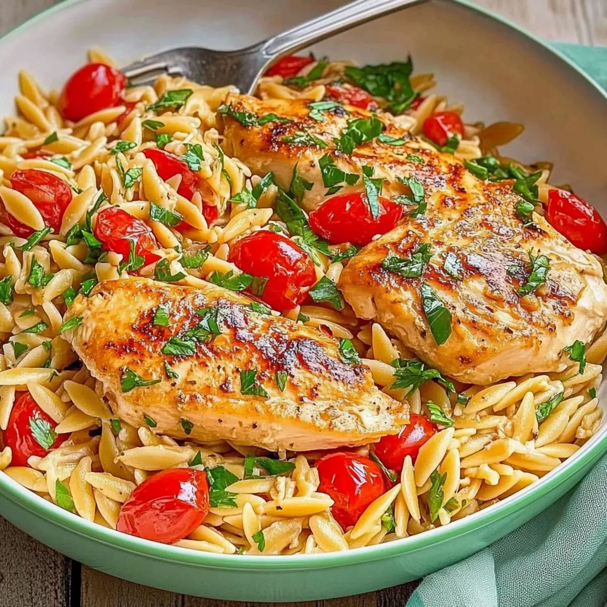 One Pan Chicken Orzo: Easy, Flavorful Dinner Recipe