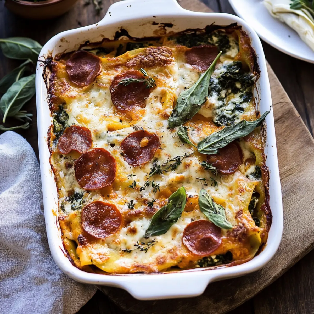 Delicious Butternut Squash Spinach Lasagna Recipe for Fall